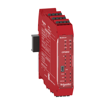 Safety controller, Modicon MCM, combined with backplane expansion ...