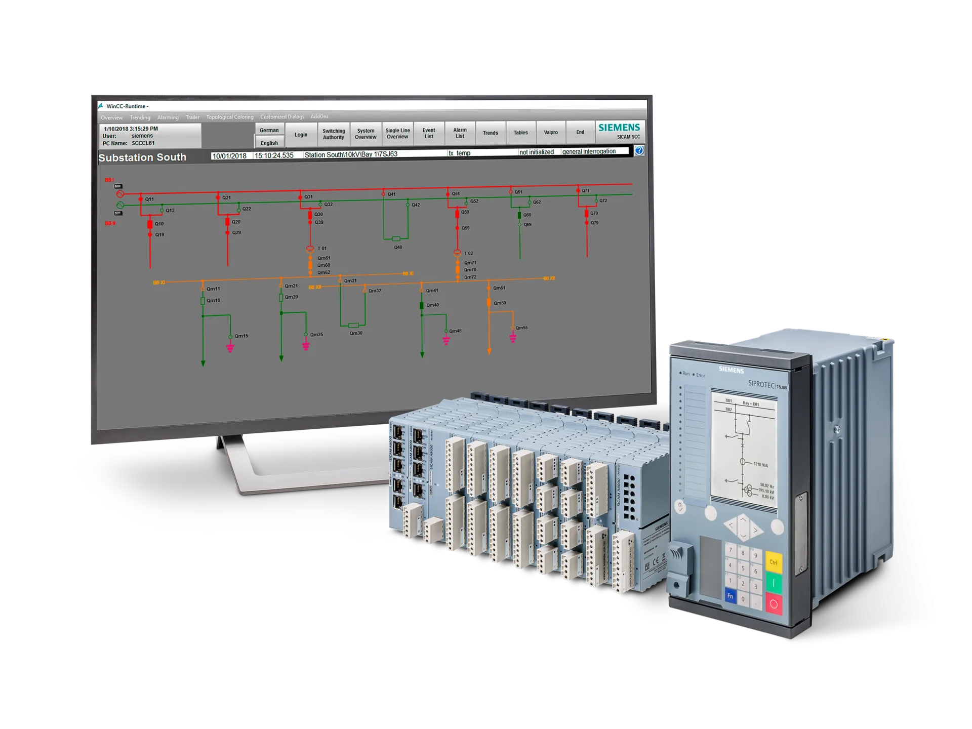 Human-Machine Interface (HMI) for power automation systems – Robotico